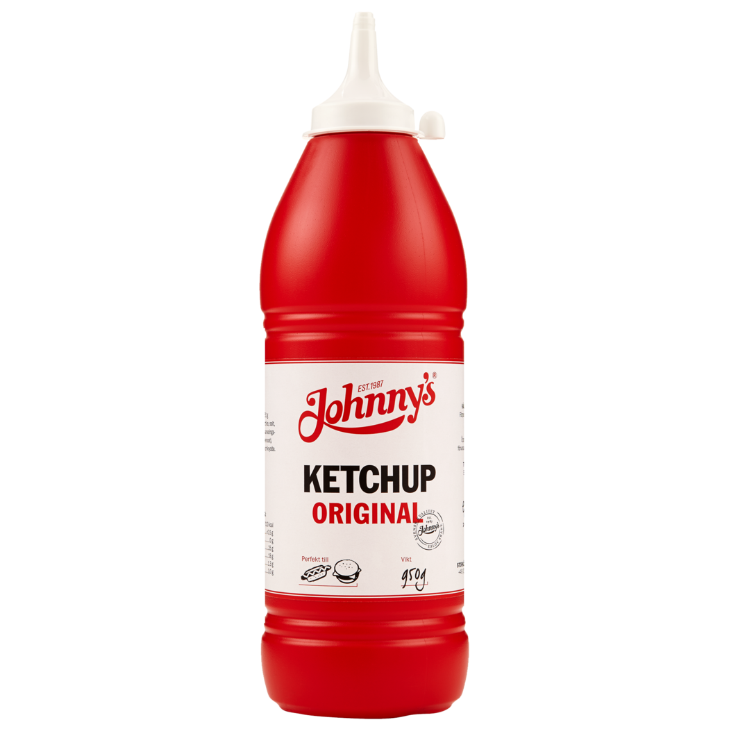 Johnnys Ketchup original pipflaska 950g - Varsego