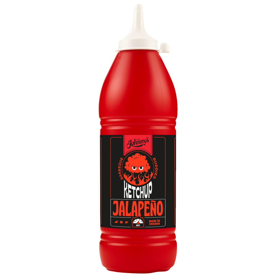 Johnnys Jalapeno Ketchup 950g*6 HEL KARTONG - Varsego