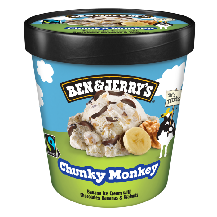 B&J Chunkey Monkey 465ml - Varsego