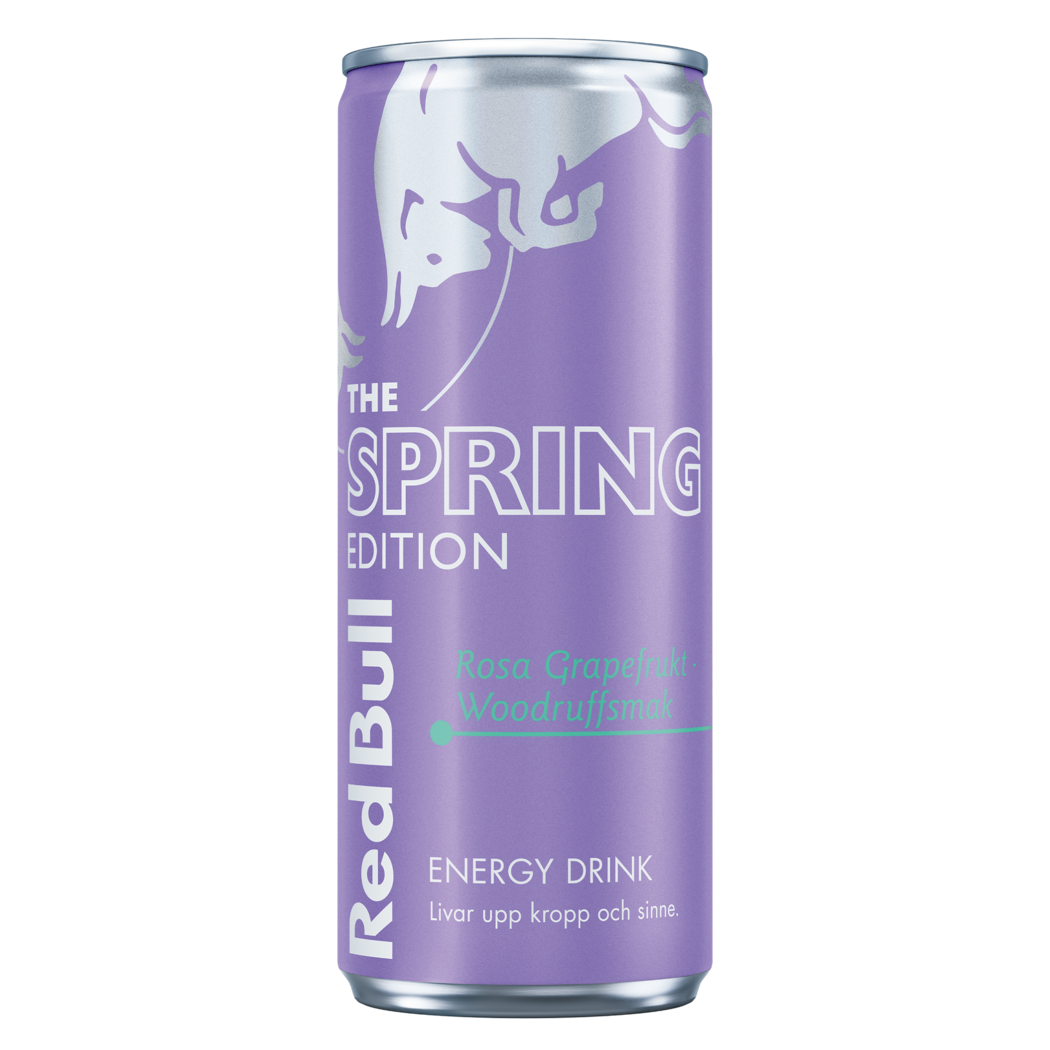 Red Bull Spring Edition - Rosa Grapefrukt-Woodruffsmak 250ml - Varsego