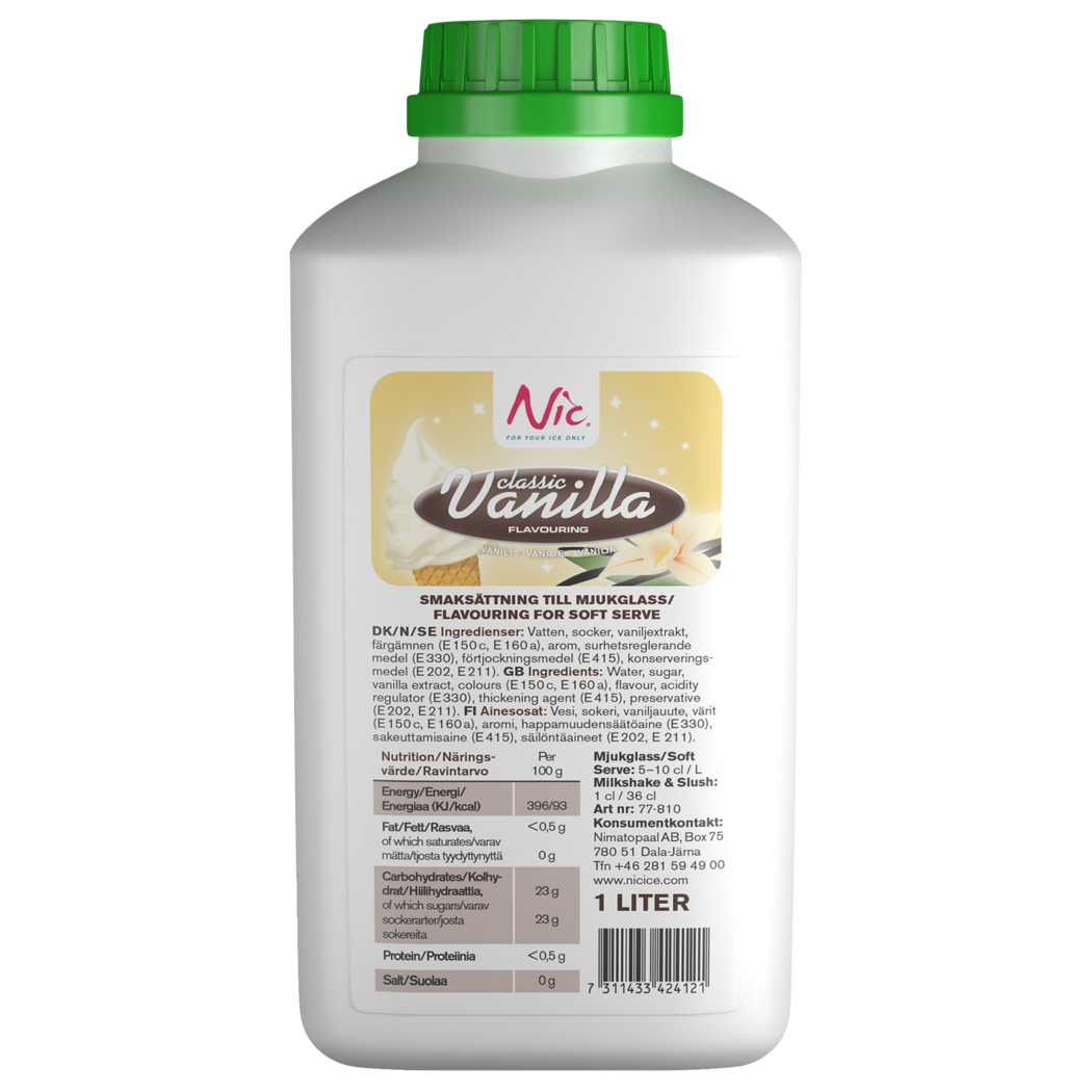 Gammeldags Vanilj, Sirup 1L - Varsego