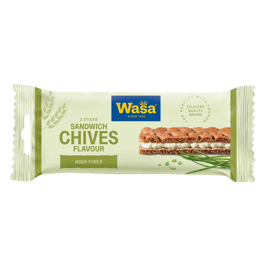 WASA Sandwich Cheese/Chives 37g - Varsego