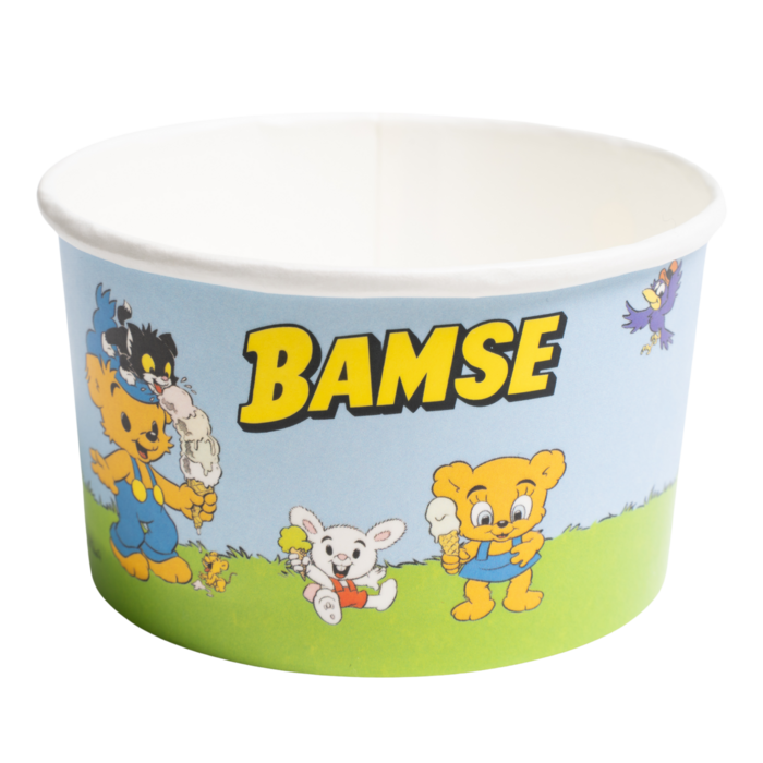 Bamse pappersbägare 160ml - Varsego