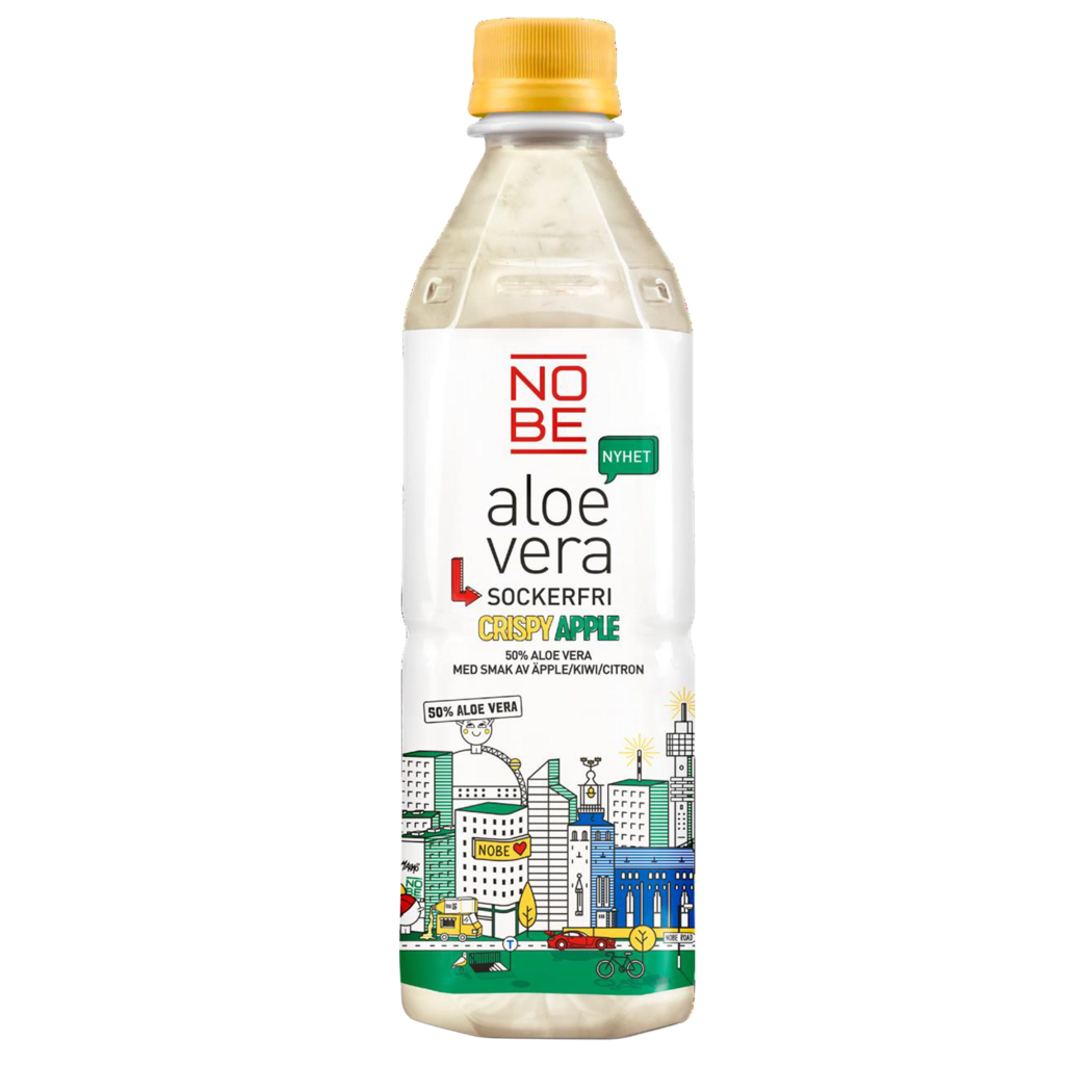 Nobe Aloe Vera Crispy Apple SF 20x50cl - Varsego