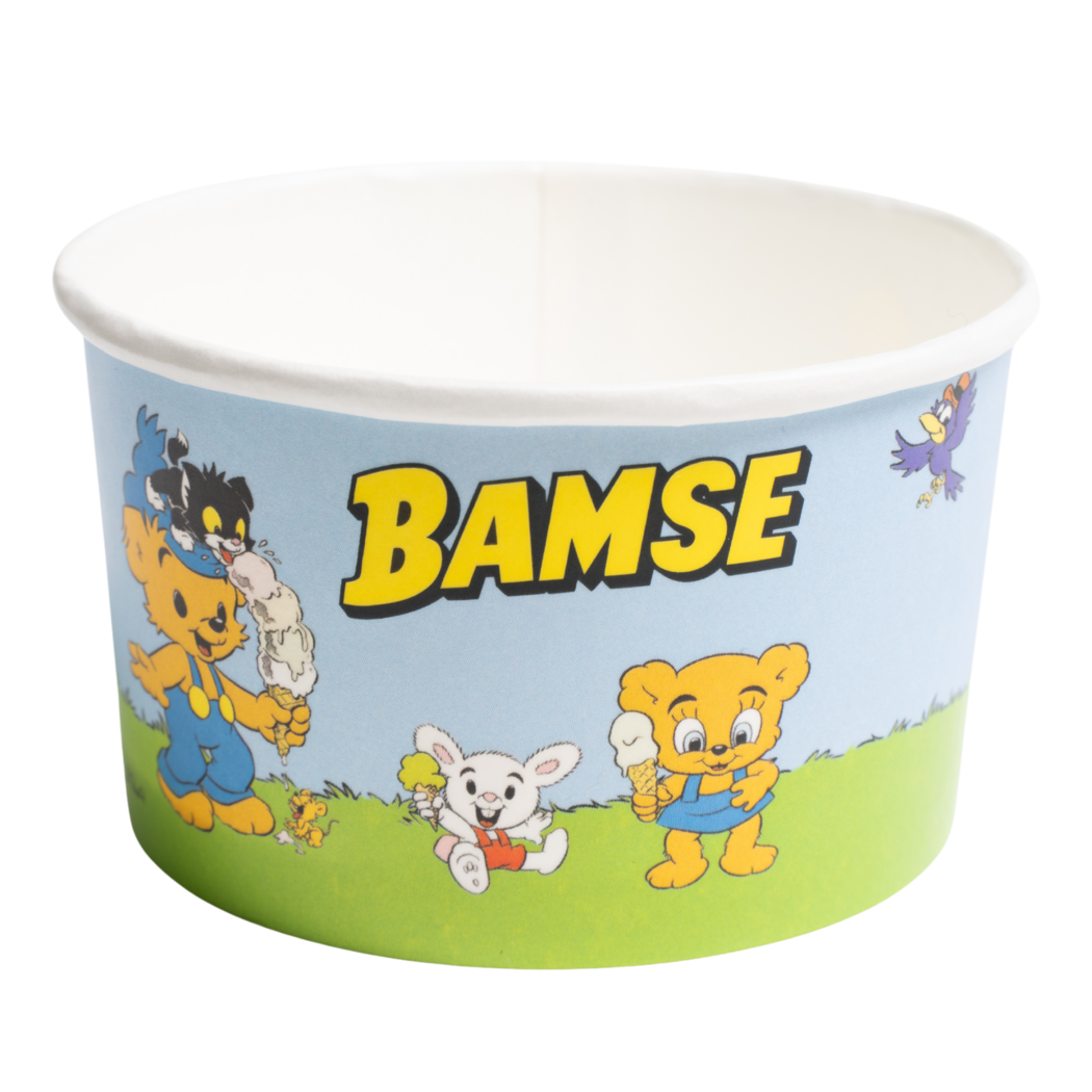 Bamse pappersbägare 160ml - Varsego