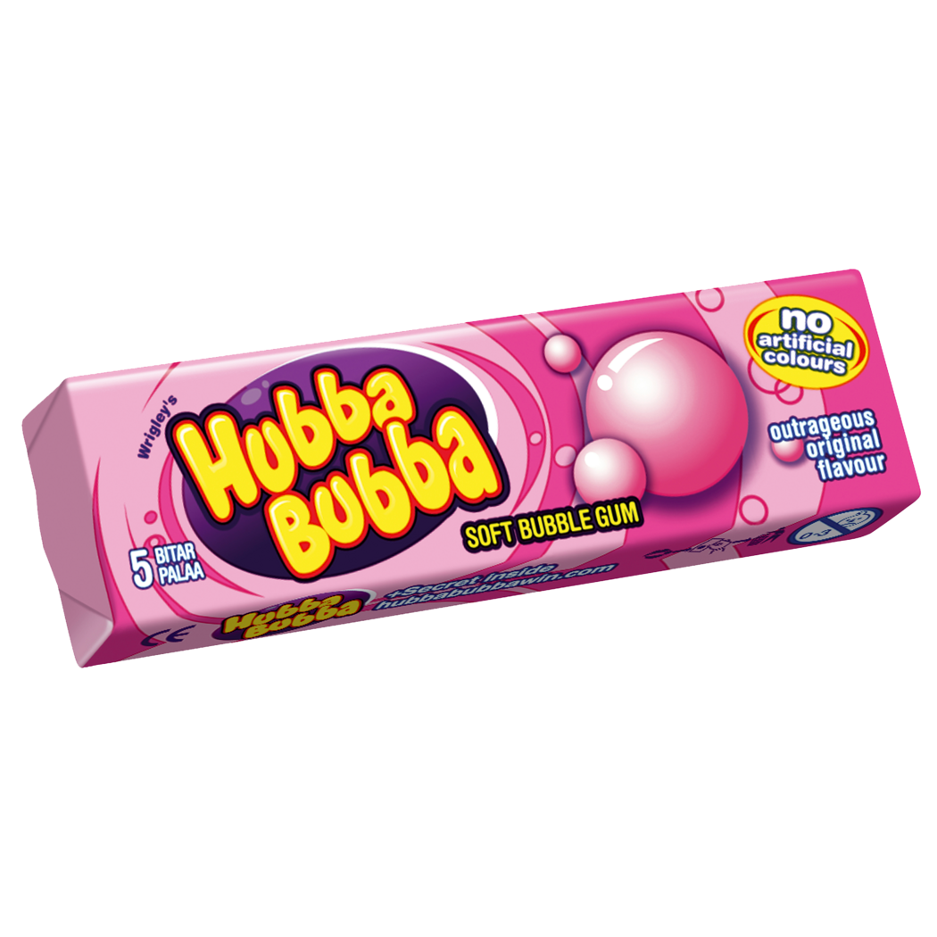 Hubba Bubba Outrageus Orig - hel kart - Varsego
